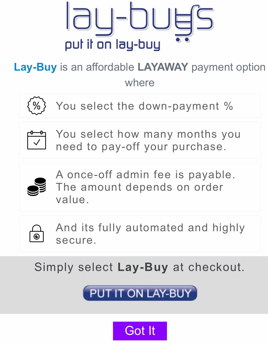 Put it in Lay-Buy – Pretty Cozy Things