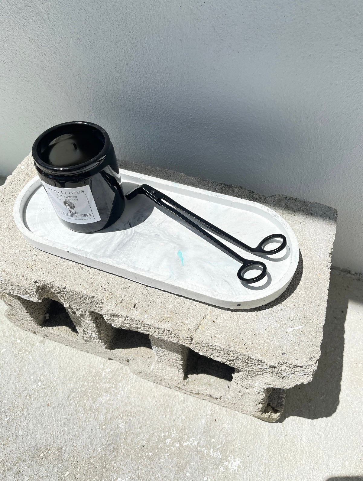 Concrete Accessories Tray – Pretty Cozy Things